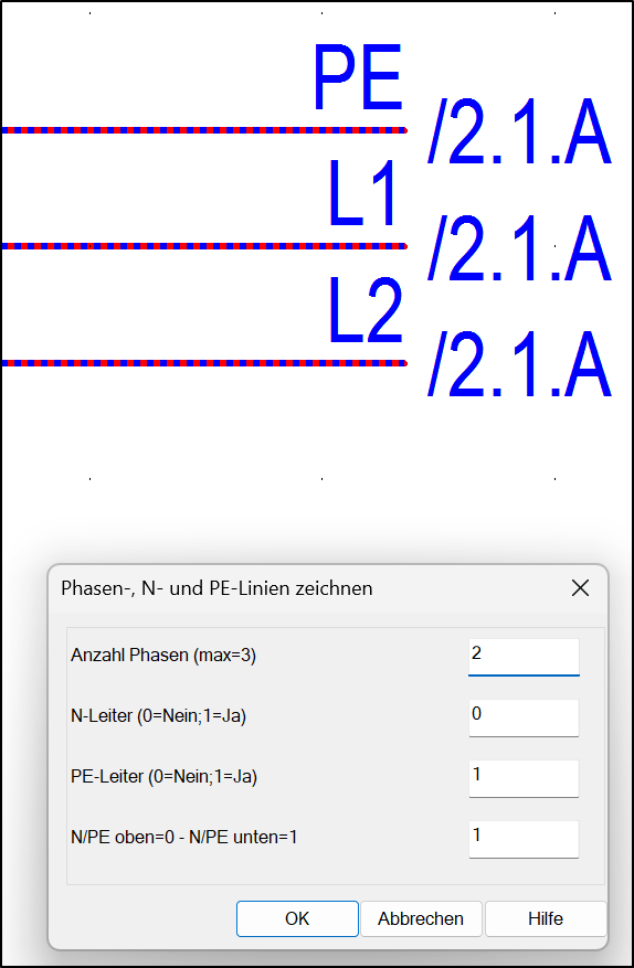 Verteilerdokumentation - Anpassen der Leiter/Stromschienen in der ...